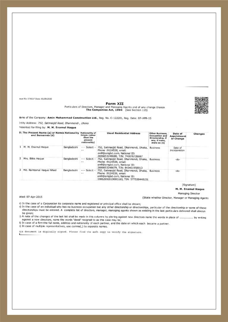 Amin Mohammad Construction Ltd, Leading Construction & Infrastructure ...